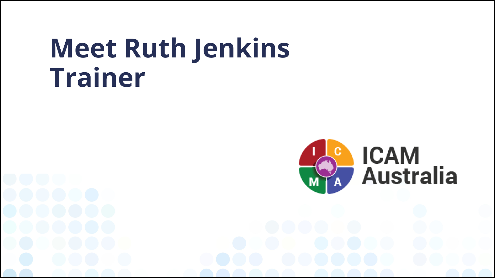 About Ruth Jenkins
